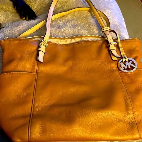 Michael Kors | Bags | Michael Kors Vintage Leather Purse | Poshmark